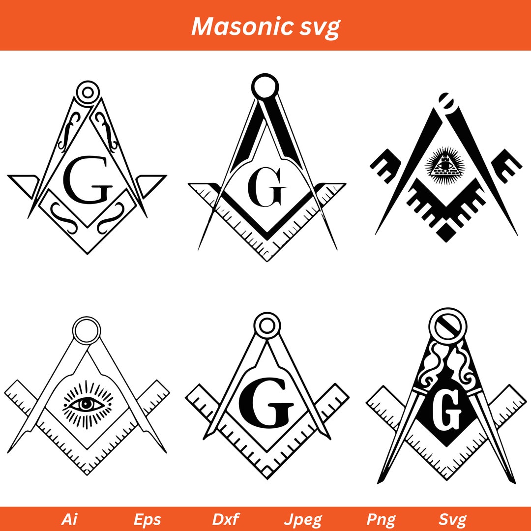Masonic Svg Bundle, Freemason Svg, Third Eye Svg, Masonic, Freemason ...