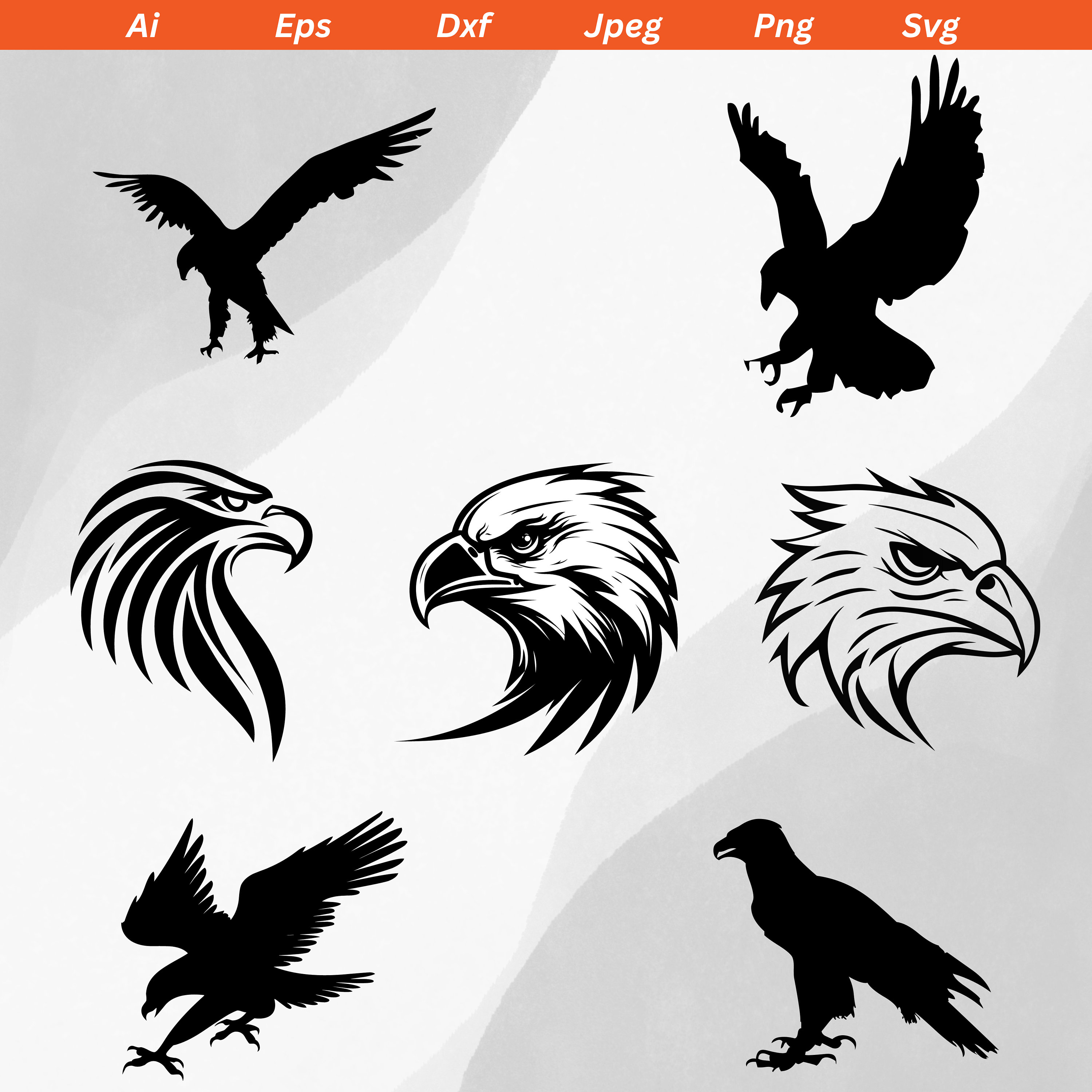 Eagle SVG Bundle Eagle Svg Eagle Svg Files for Cricut Bald - Etsy