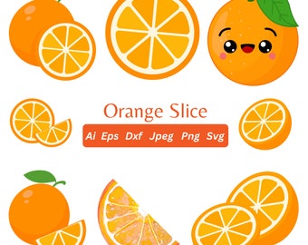 Orange Slice SVG, Orange SVG Files , Orange Svg Cut File Cricut ...