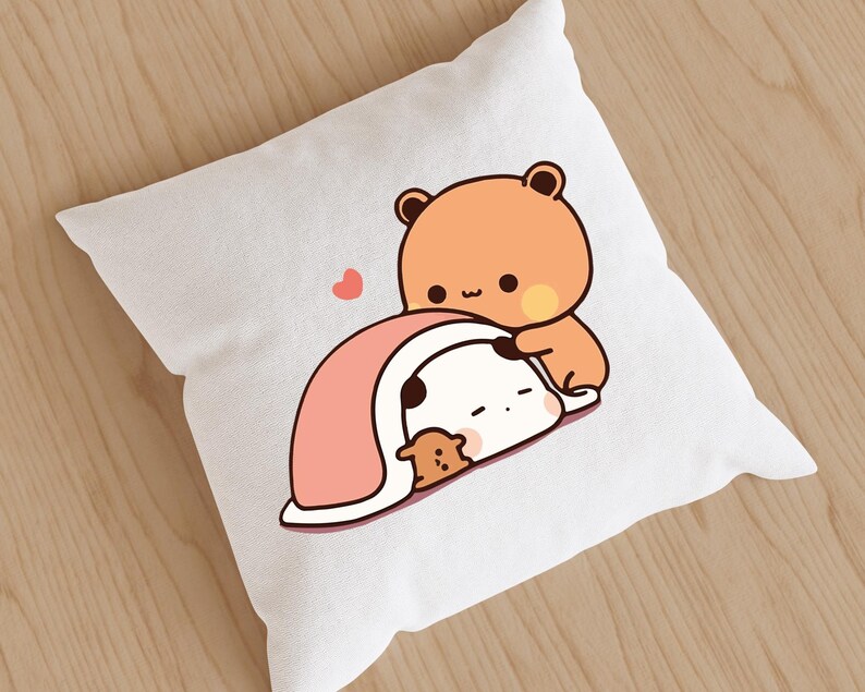 Bubu and Dudu Svg, Dudu Bubu Stickers, Valentine's Day Gift, Cute Panda ...