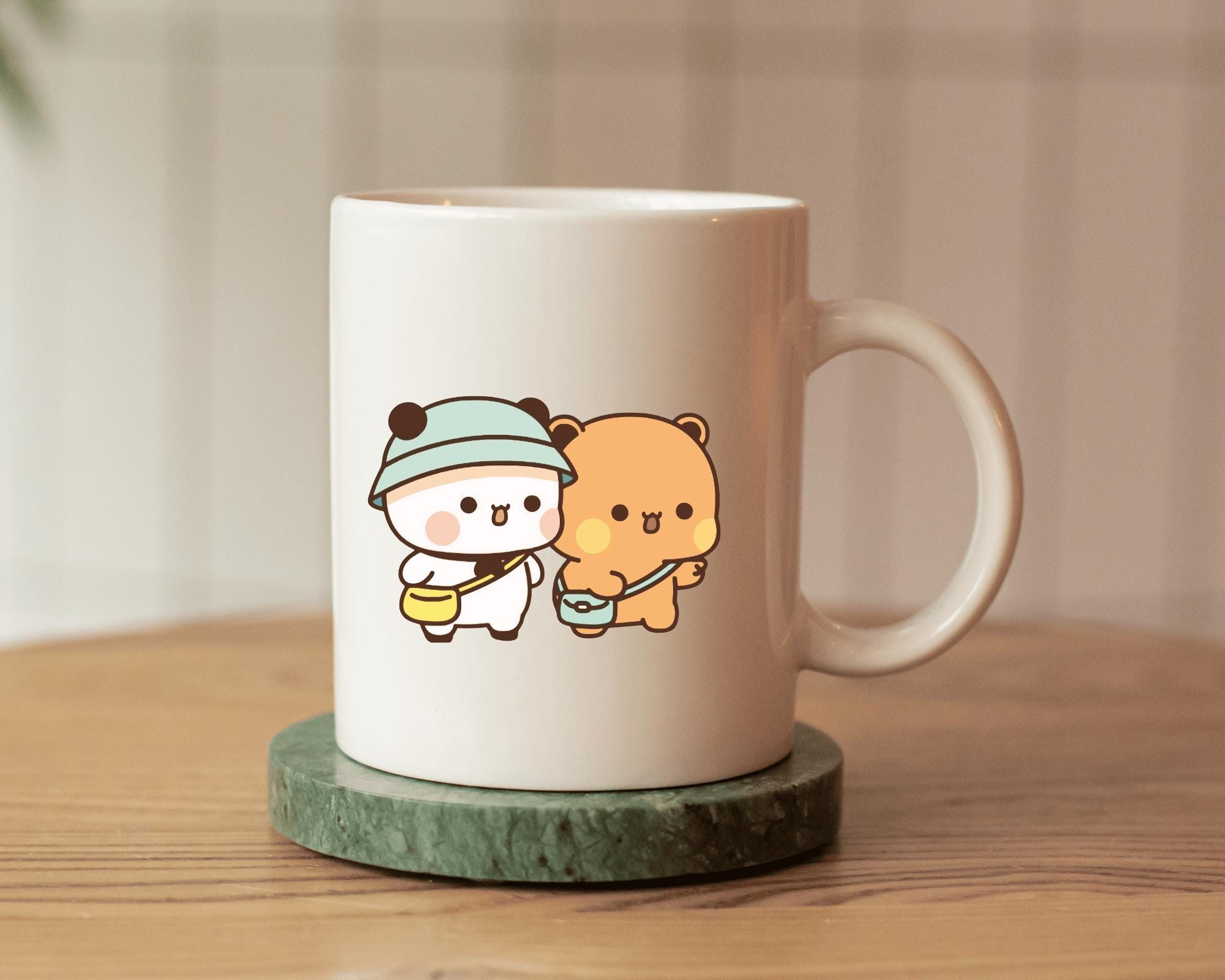 Bubu and Dudu Svg, Dudu Bubu Stickers, Valentine's Day Gift, Cute Panda ...