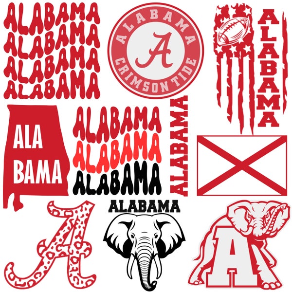 Alabama Svg - Etsy