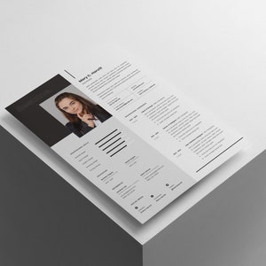 Modern Resume Template 2024, Resume Template, Cv Templates, Resume ...