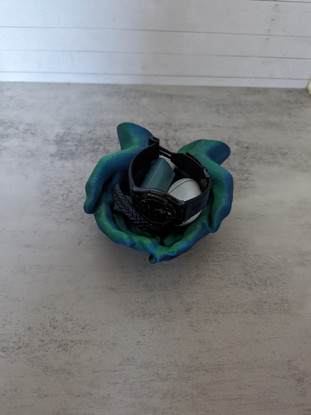 3d Printed Cupped Hand Catch All - Etsy