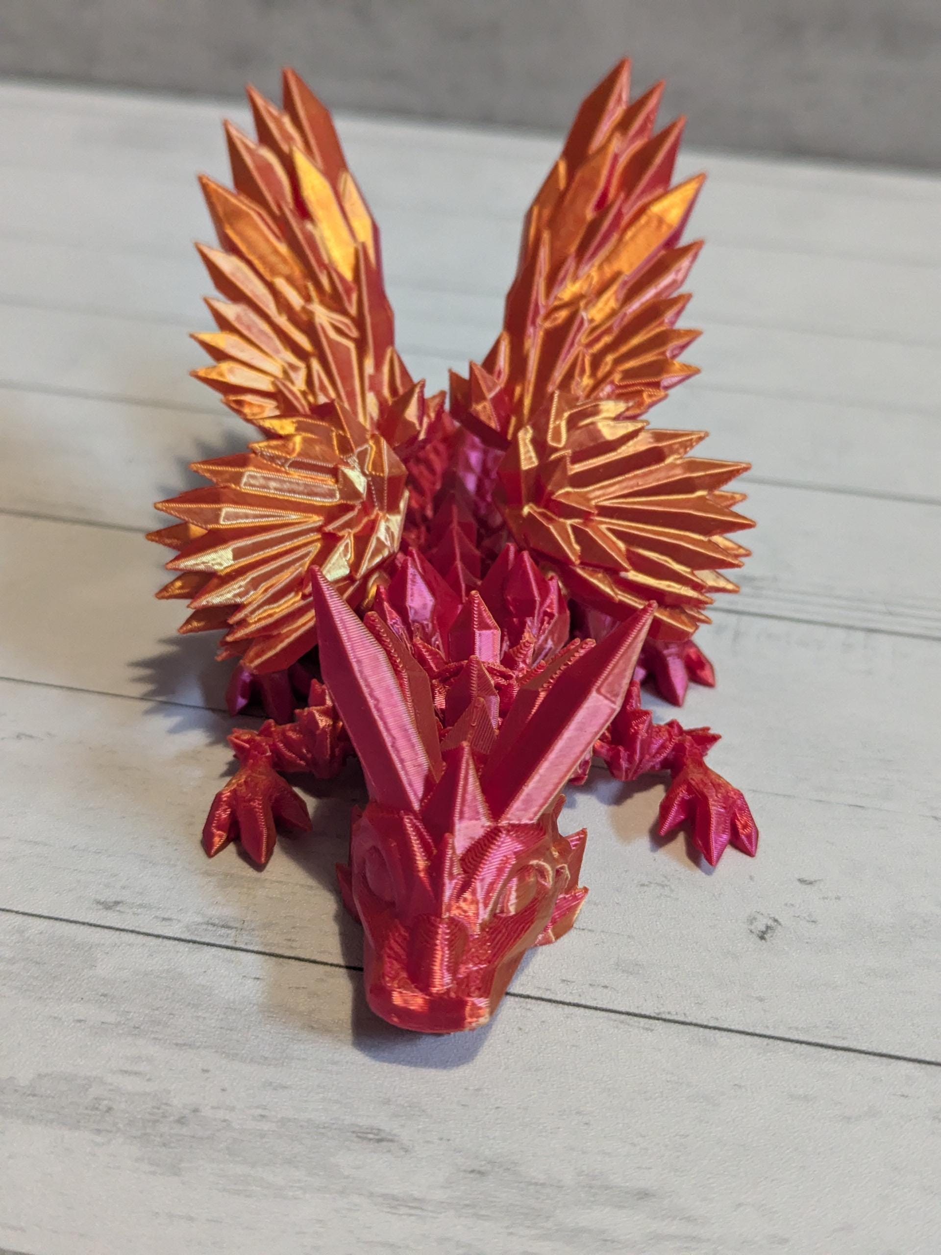 Small Winged Dragon - Etsy