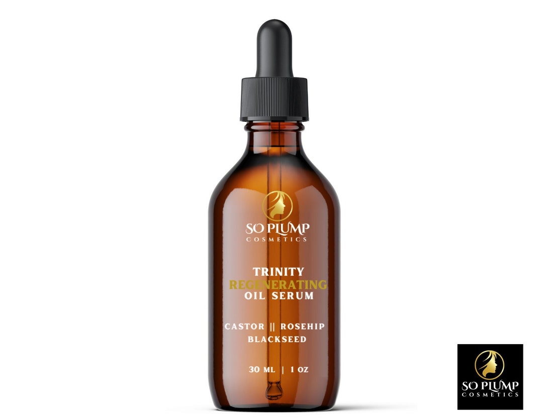 Black Seed, Rosehip Oil, Castor Oil Regenerating Anti-aging Facial ...