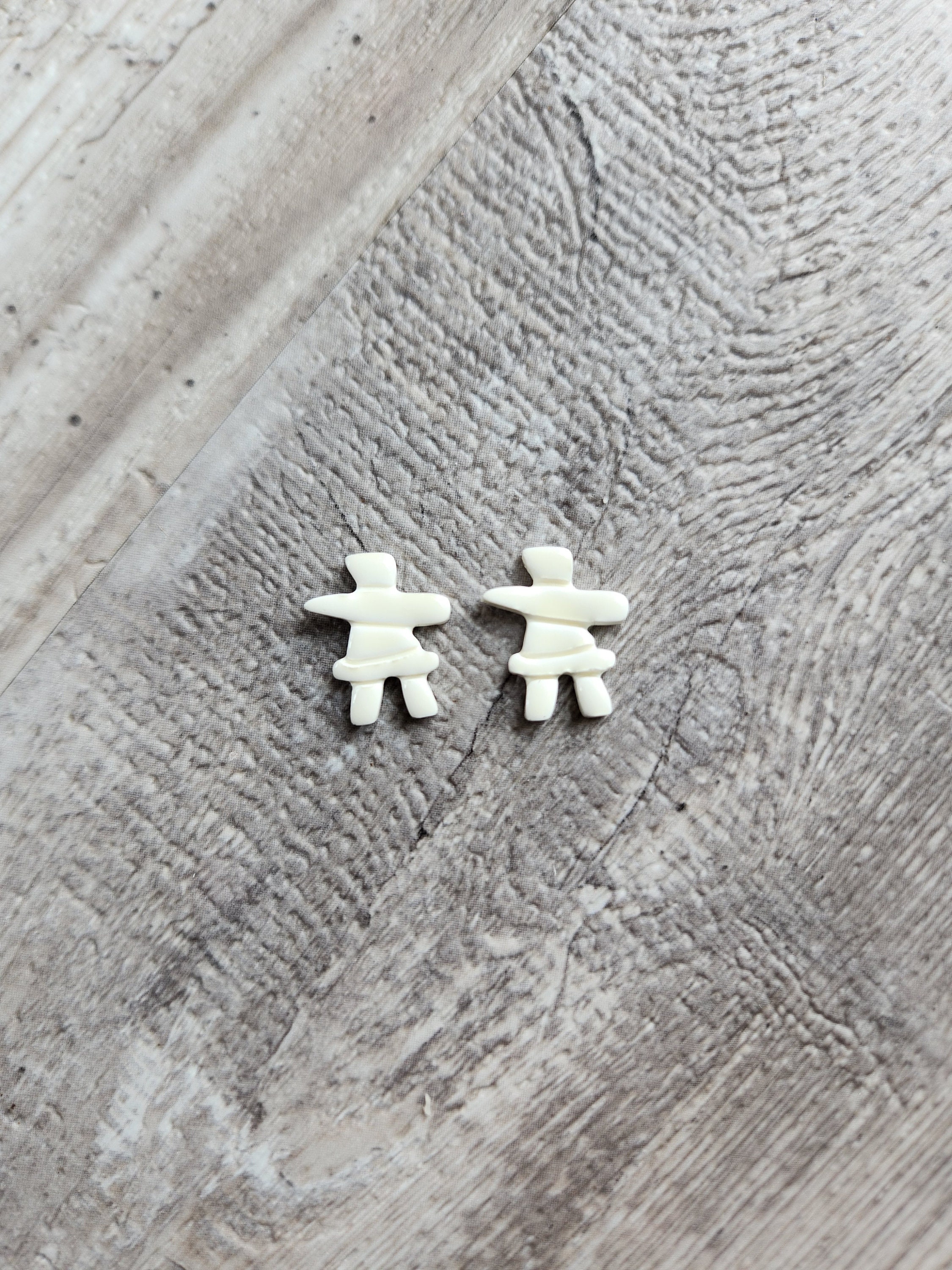 Indigenous Inuit Inukshuk Earrings - Etsy
