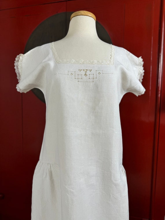 Early 1900s Italian Nightdress with Beautiful Details… - Gem