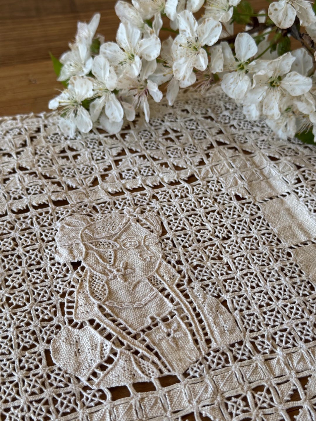 19th Century French Lace | Needle and Reticello Lace | Handmade ...