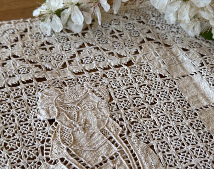 19th Century French Lace | Needle and Reticello Lace | Handmade ...