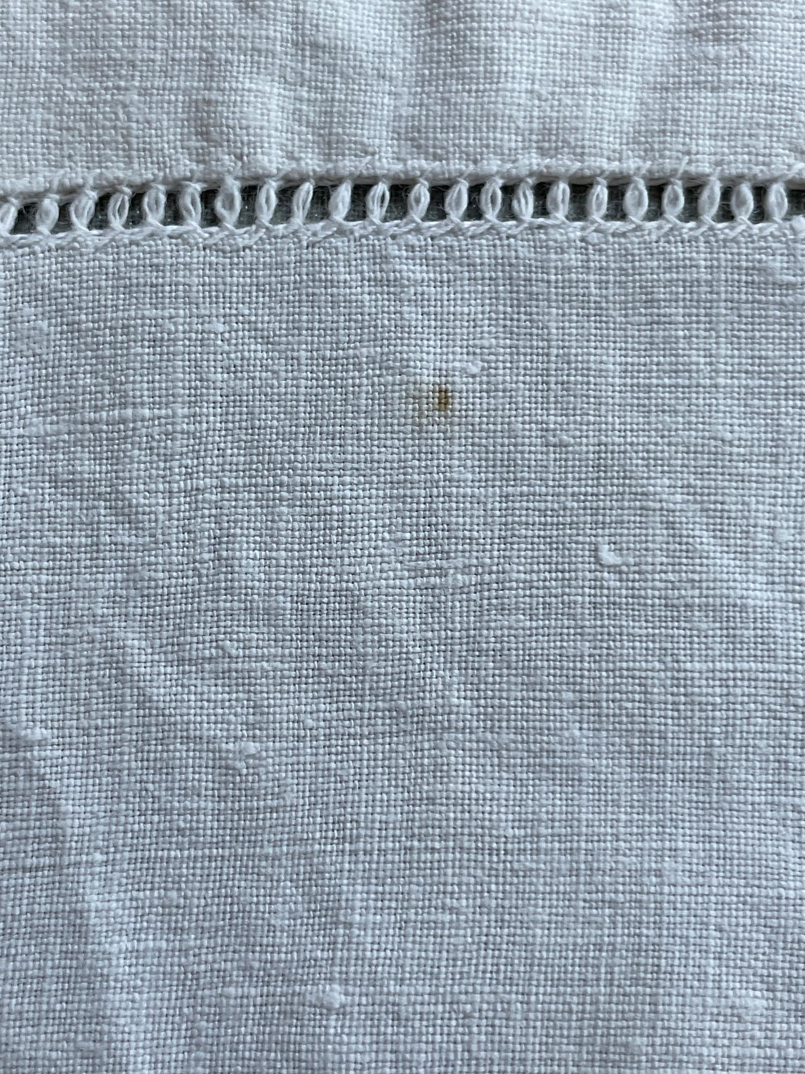 Set of 2 Antique French Linen Towels | White Torchon or Bath Towels ...
