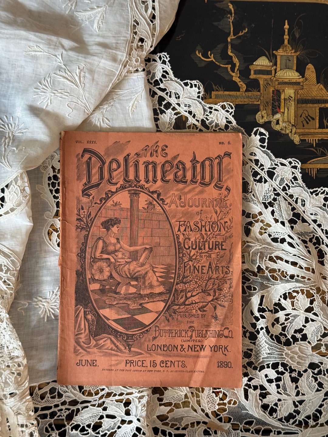 The Delineator, American Fashion Magazine, New York, JUNE 1890, Vol ...