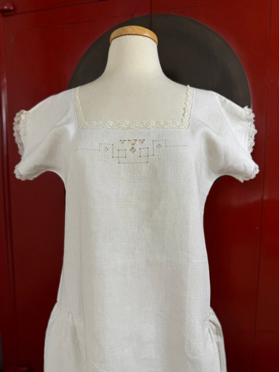 Early 1900s Italian Nightdress with Beautiful Details… - Gem