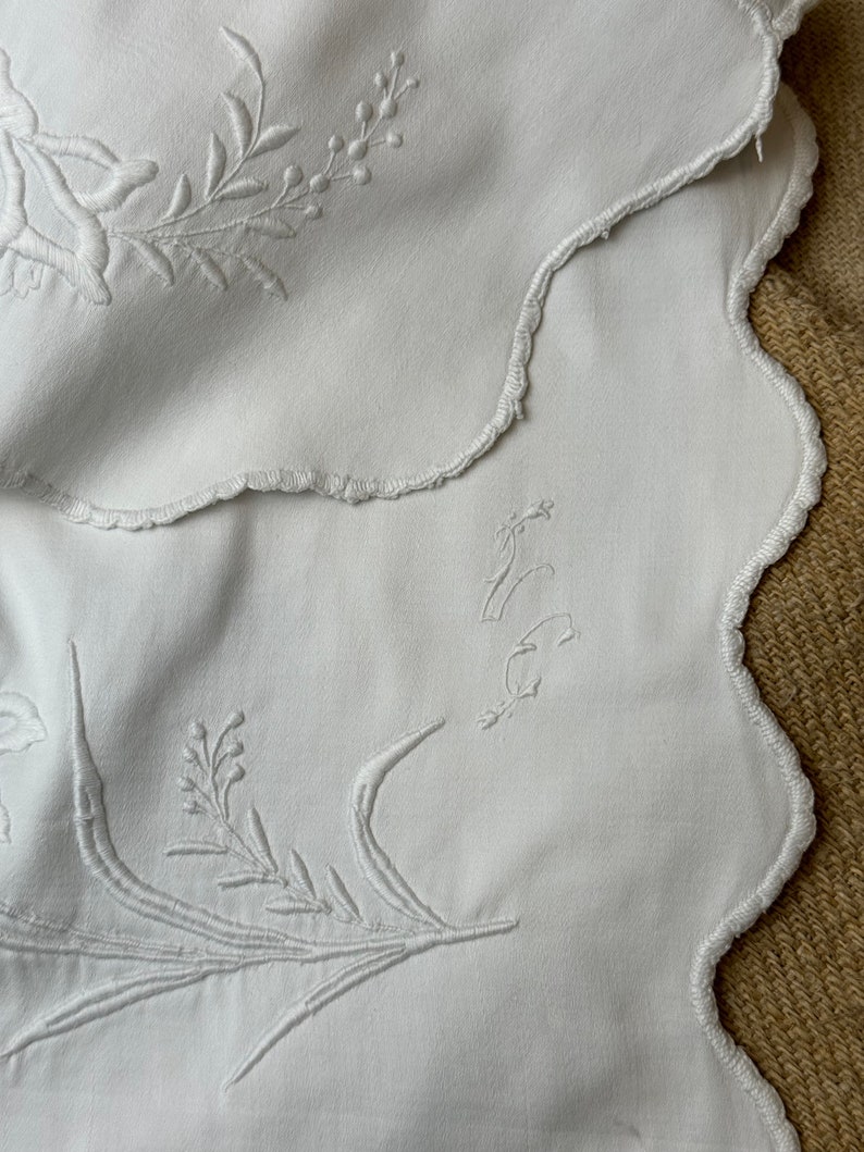 Antique Italian Nightdress Sachet or Case, EXTRAORDINARY Linen Satin ...