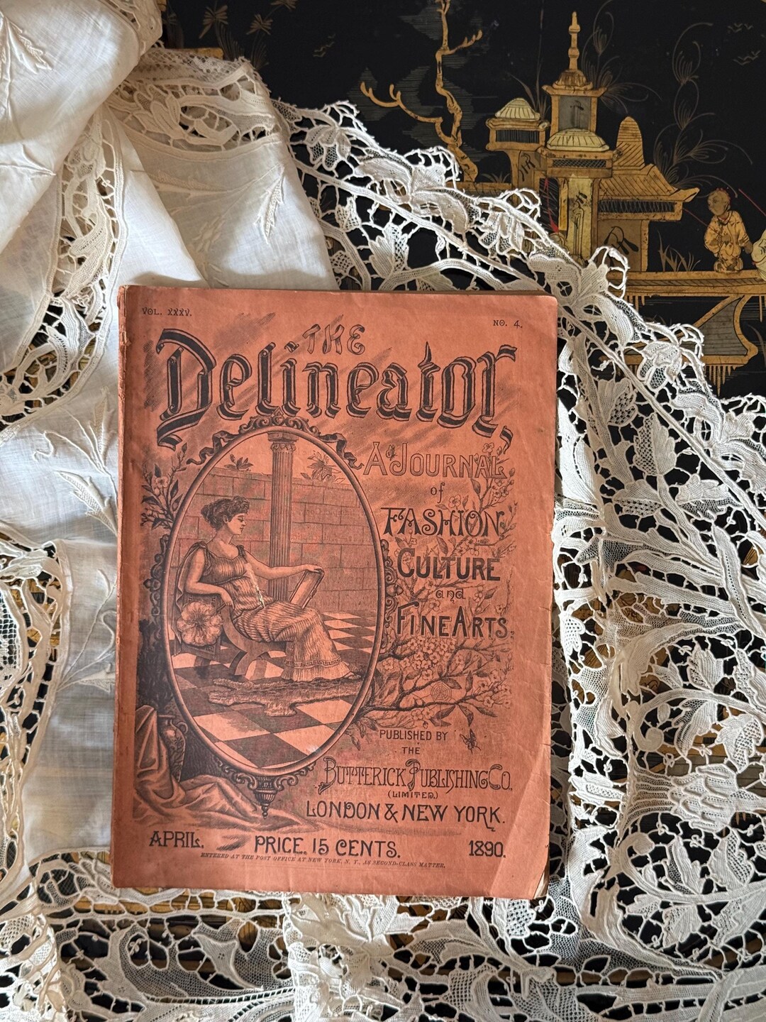 The Delineator, American Fashion Magazine, New York, APRIL 1890, Vol ...