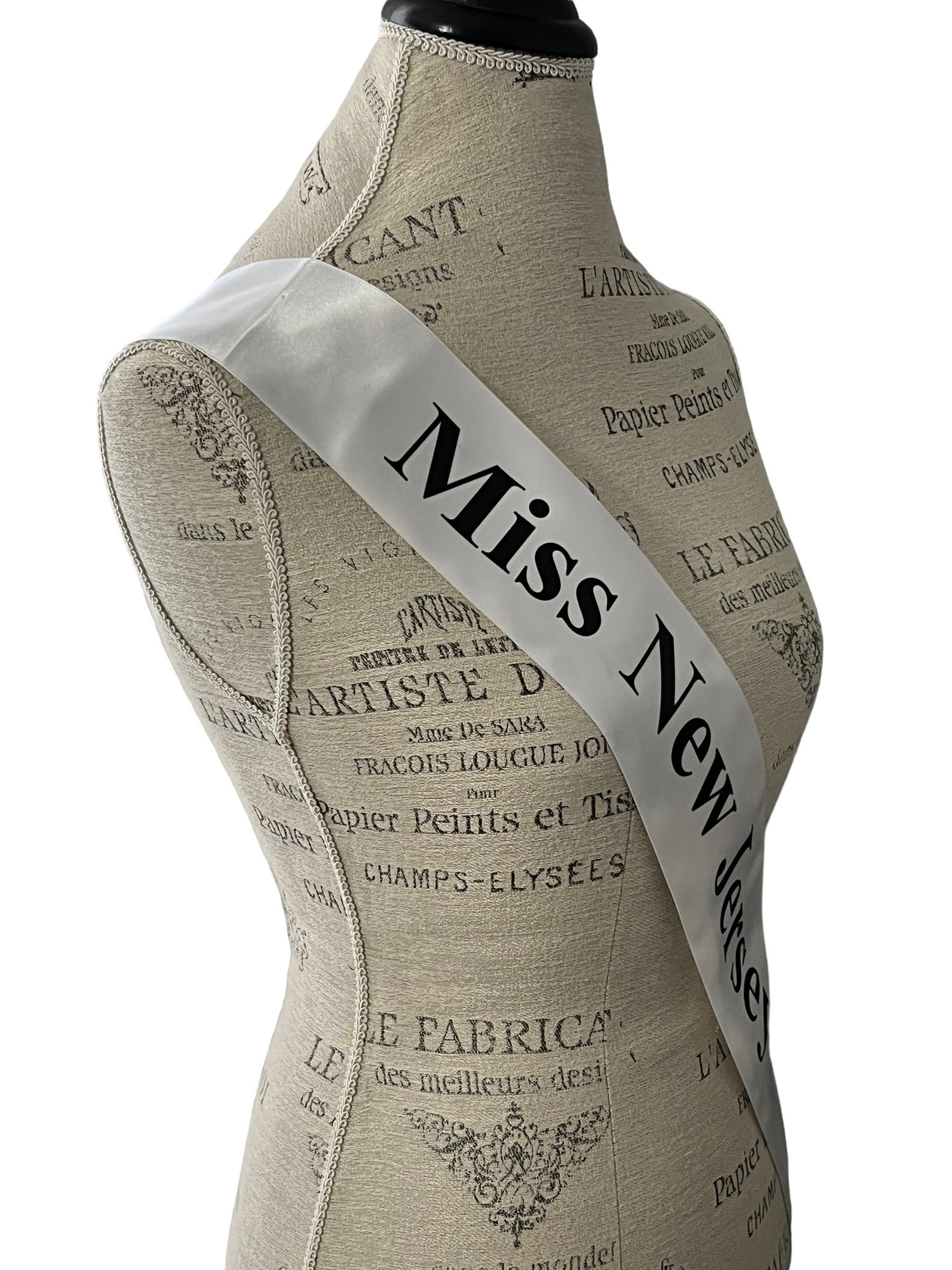 Custom 'miss [your State]' Satin Sash With Tiara - Etsy