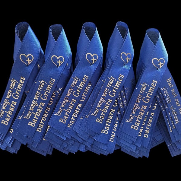 Custom Lapel Ribbon Pins - Etsy