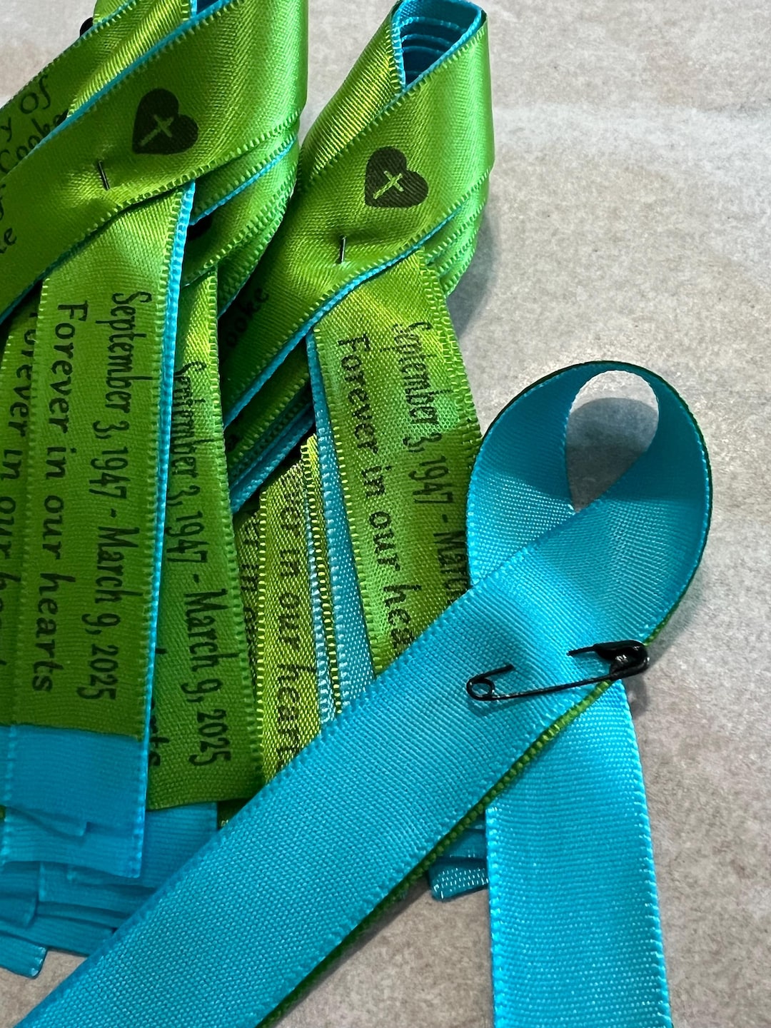 Donate Life Inspired Awareness Ribbons. Set of 25, Celebrate Life and ...