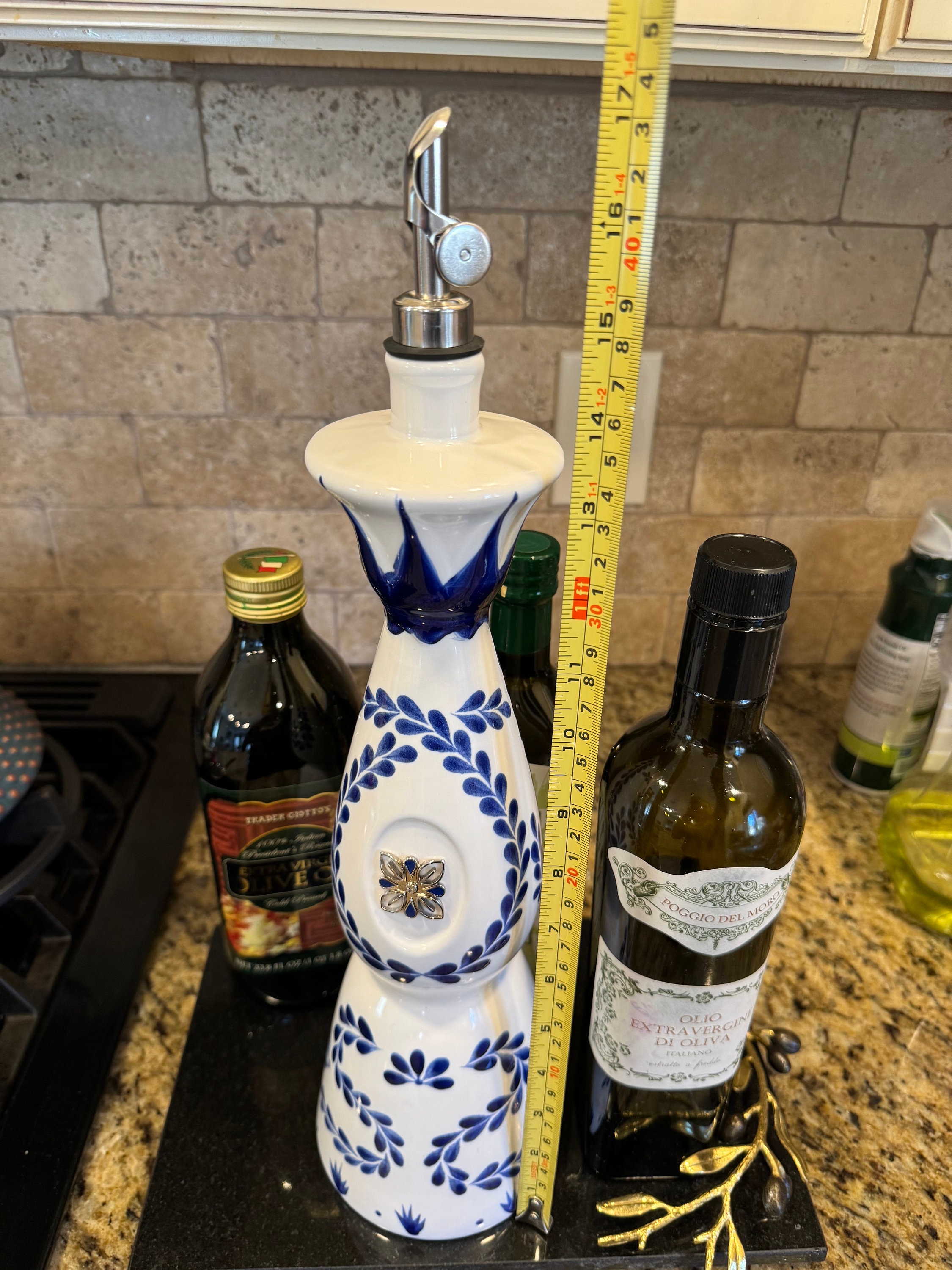 Two Handcrafted Oil Dispensers From Repurposed Clase Azul Extremely ...
