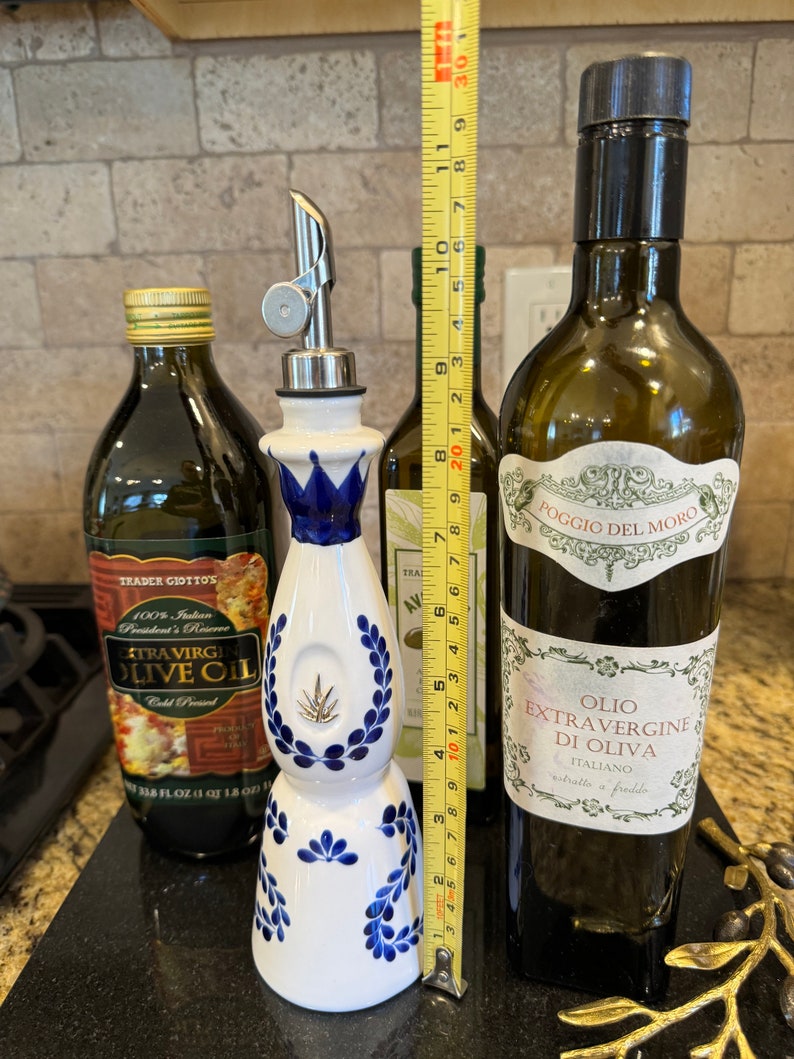 Two Handcrafted Oil Dispensers From Repurposed Clase Azul Extremely ...