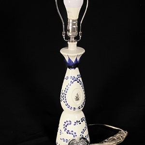 Upcycled Clase Azul Tequila Bottle Handmade Lamp - Etsy