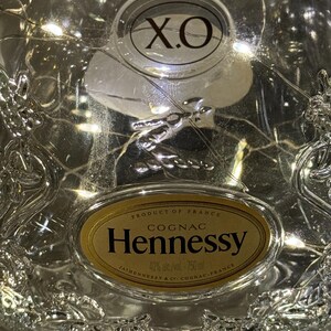 Repurposed Hennessy Cognac XO Bottle With LED String Lights - Etsy