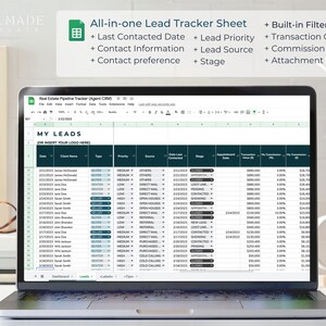 Lead & Transaction Pipeline Tracker for Real Estate Agents, Google ...