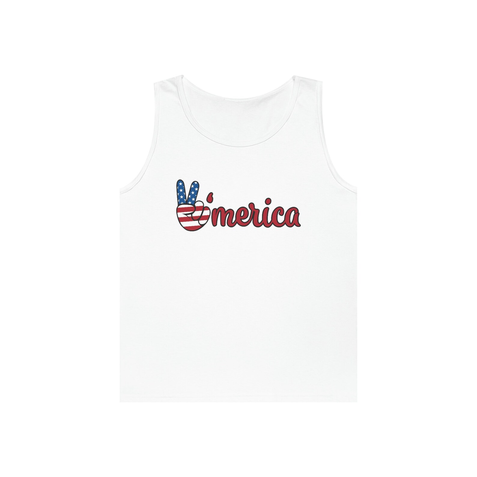 Merica Tank - Etsy