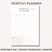 Daily Planner Printable Weekly Planner Inserts Instant Download Planner ...