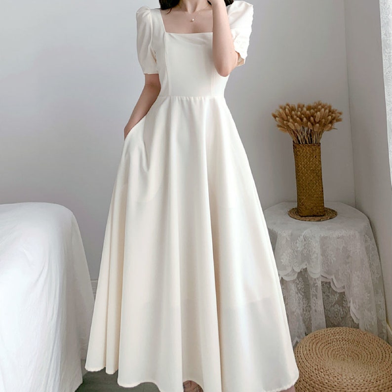 Women Backless Dress PDF Sewing Pattern Flower Girl Long Dress - Etsy