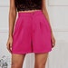 High Waist Shorts PDF Pattern Women Button Linen Shorts Sewing Pattern ...