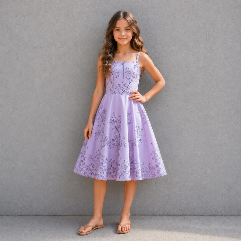 Girls Dress Sewing Pattern PDF | Sundress Pattern | Summer Dress ...