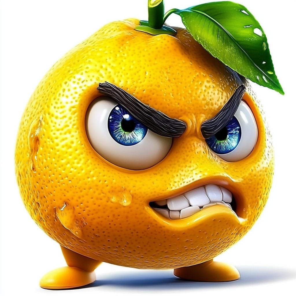 25 Cute Lemon Digital Clipart High-resolution Fun & Colorful Designs ...