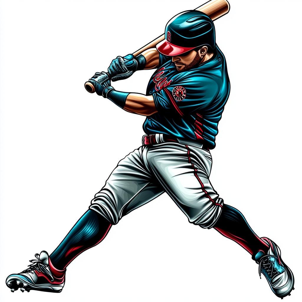 25 Baseball Player Digital Clipart | High-resolution | Sports-themed ...