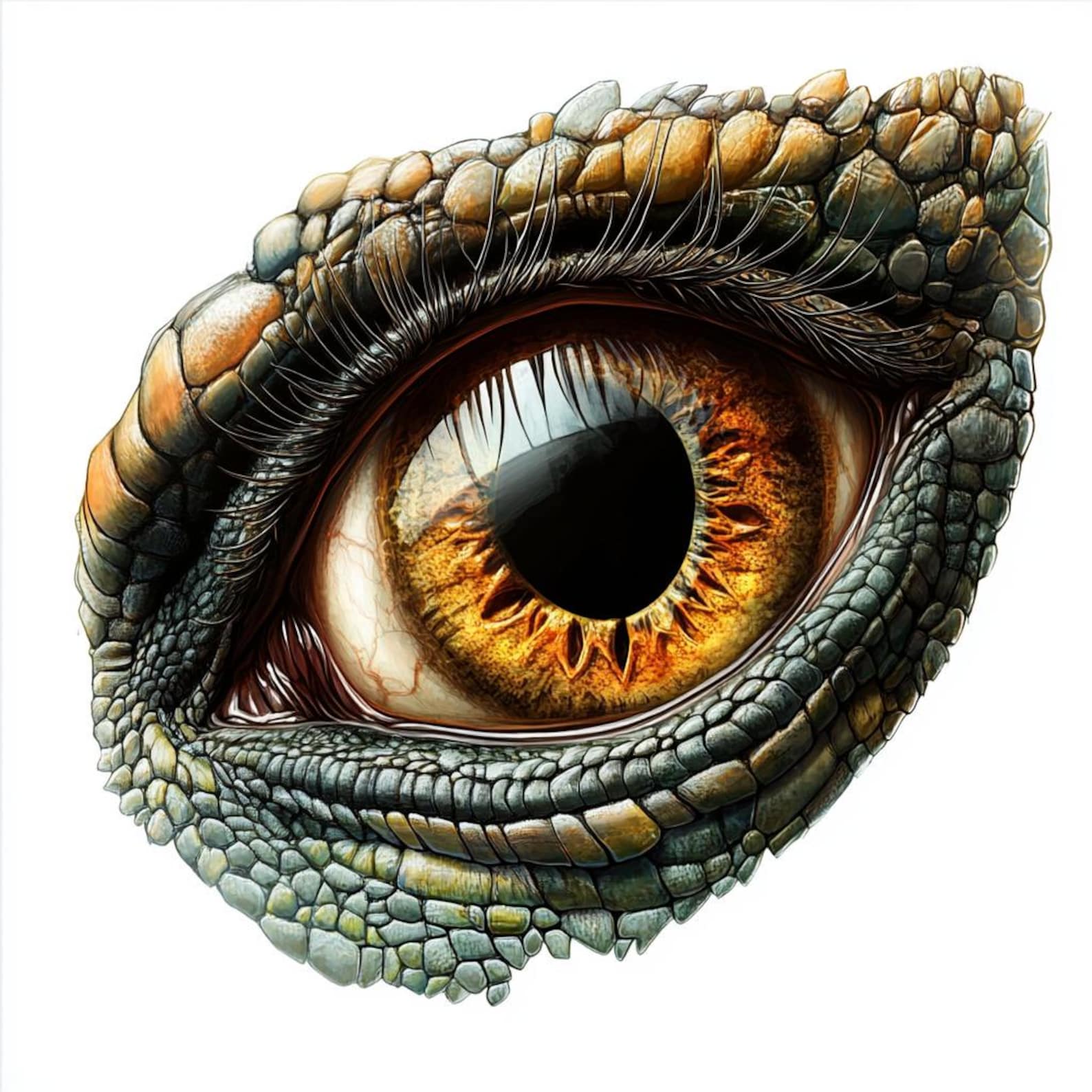 25 T-rex Eye Digital Clipart | High-resolution | Dinosaur-themed ...