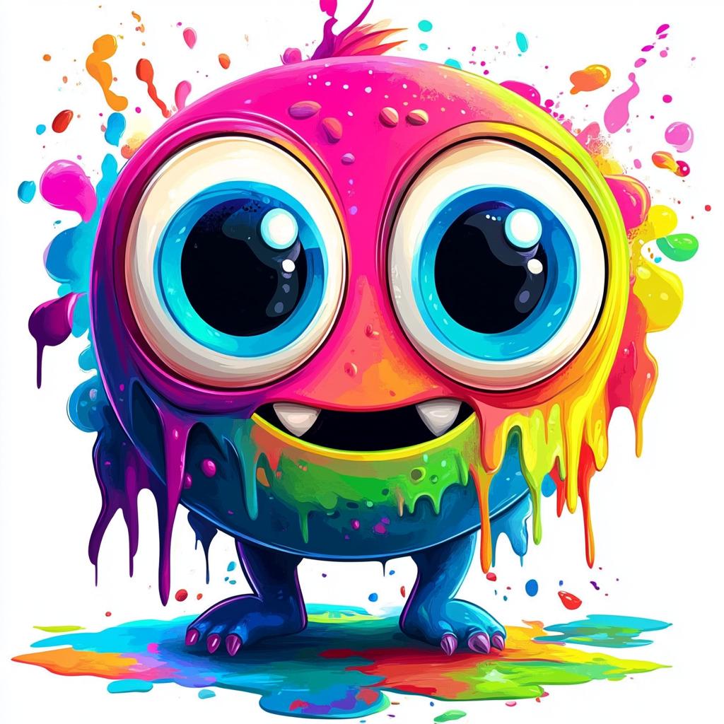 25 Cute Monster Digital Clipart | High-resolution | Fun Designs for ...