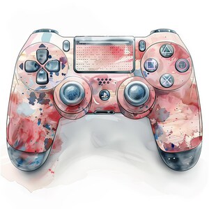 Video Game 50 Clipart High Res Watercolor JPG Junk Journals , Card ...