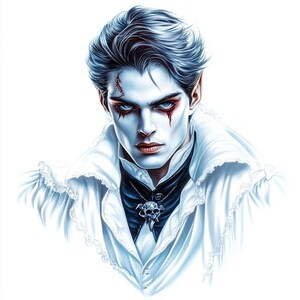 25 Vampire Digital Clipart | High-resolution | Gothic & Spooky Designs ...