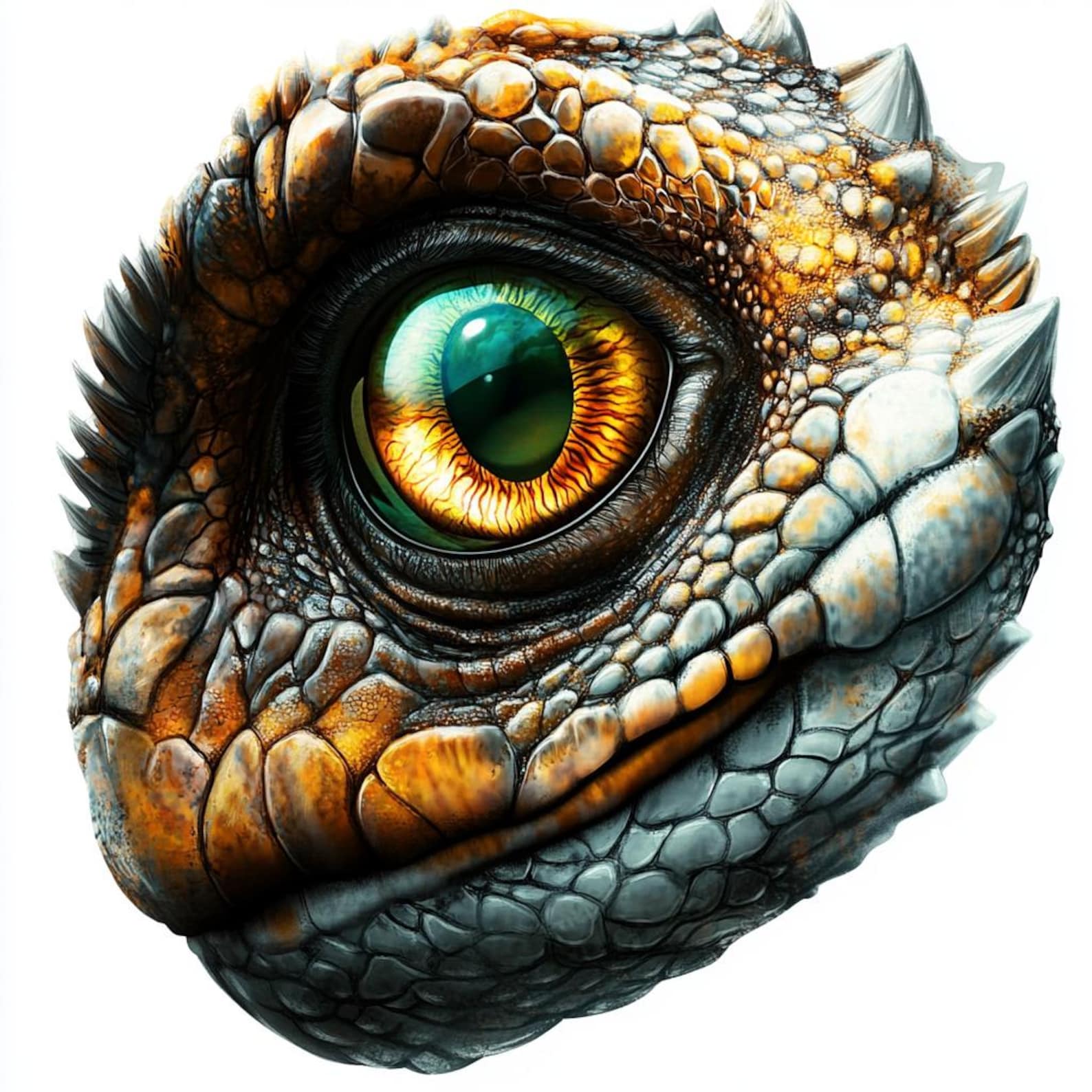 25 T-rex Eye Digital Clipart | High-resolution | Dinosaur-themed ...