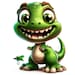 25 Cute Dinosaur Digital Clipart | High-resolution | Fun & Adorable ...