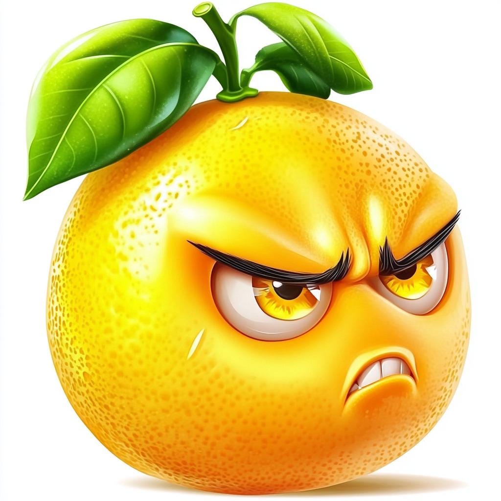 25 Cute Lemon Digital Clipart | High-resolution | Fun & Colorful ...