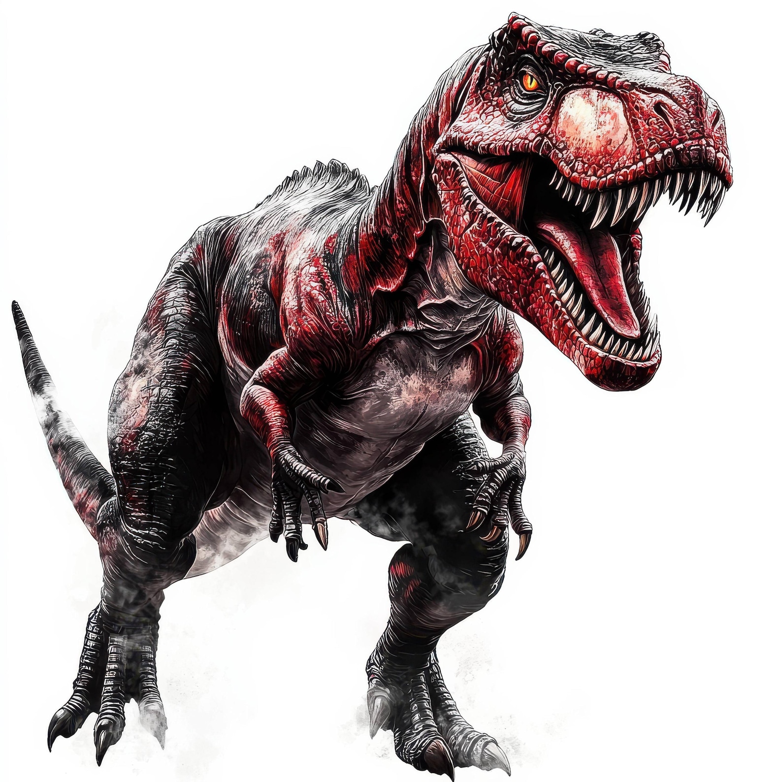 15 Dinosaur Clipart | Ferocious Dinosaur Watercolor Illustrations for ...