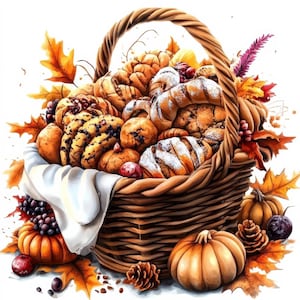 17 Fall Clipart | Cozy Autumn Clipart Bundle for Journals Jpg ...
