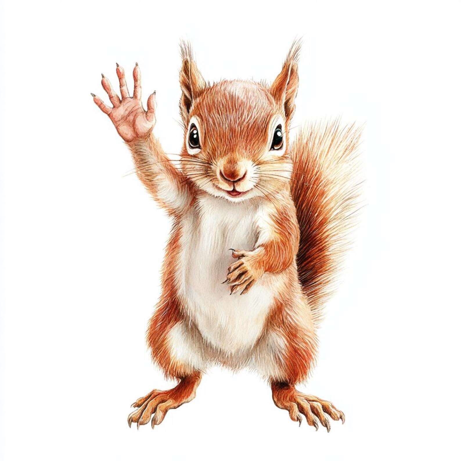 25 Cute Squirrel Digital Clipart High-resolution Fun & Nature-inspired ...