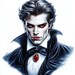 25 Vampire Digital Clipart | High-resolution | Gothic & Spooky Designs ...