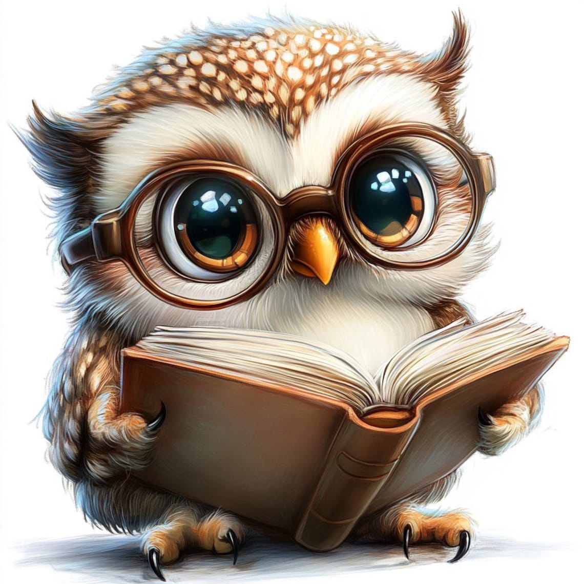 25 Cute Owl Digital Clipart | High-resolution | Adorable & Nature ...
