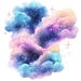 13 Starry Night Clipart | Dreamy Watercolor Starry Night Illustrations ...