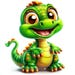 25 Cute Dinosaur Digital Clipart | High-resolution | Fun & Adorable ...