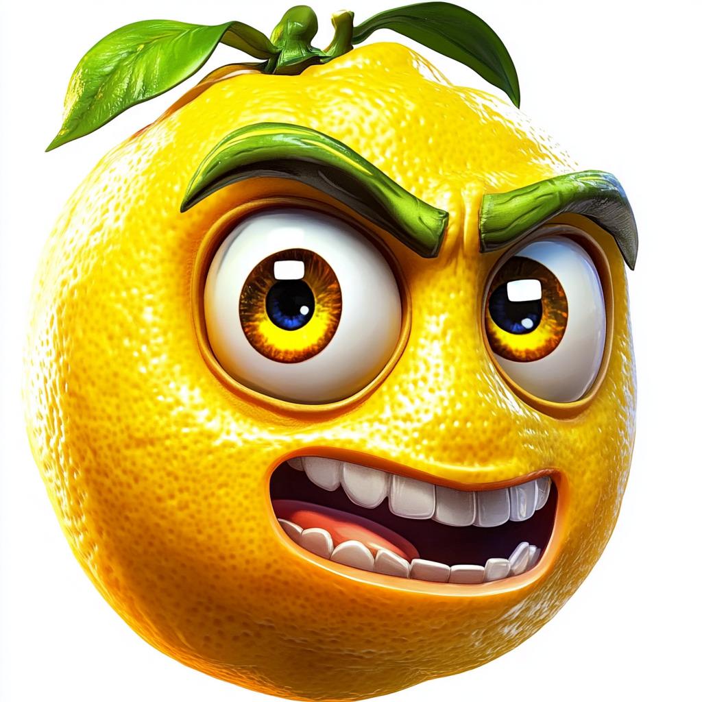 25 Cute Lemon Digital Clipart High-resolution Fun & Colorful Designs ...