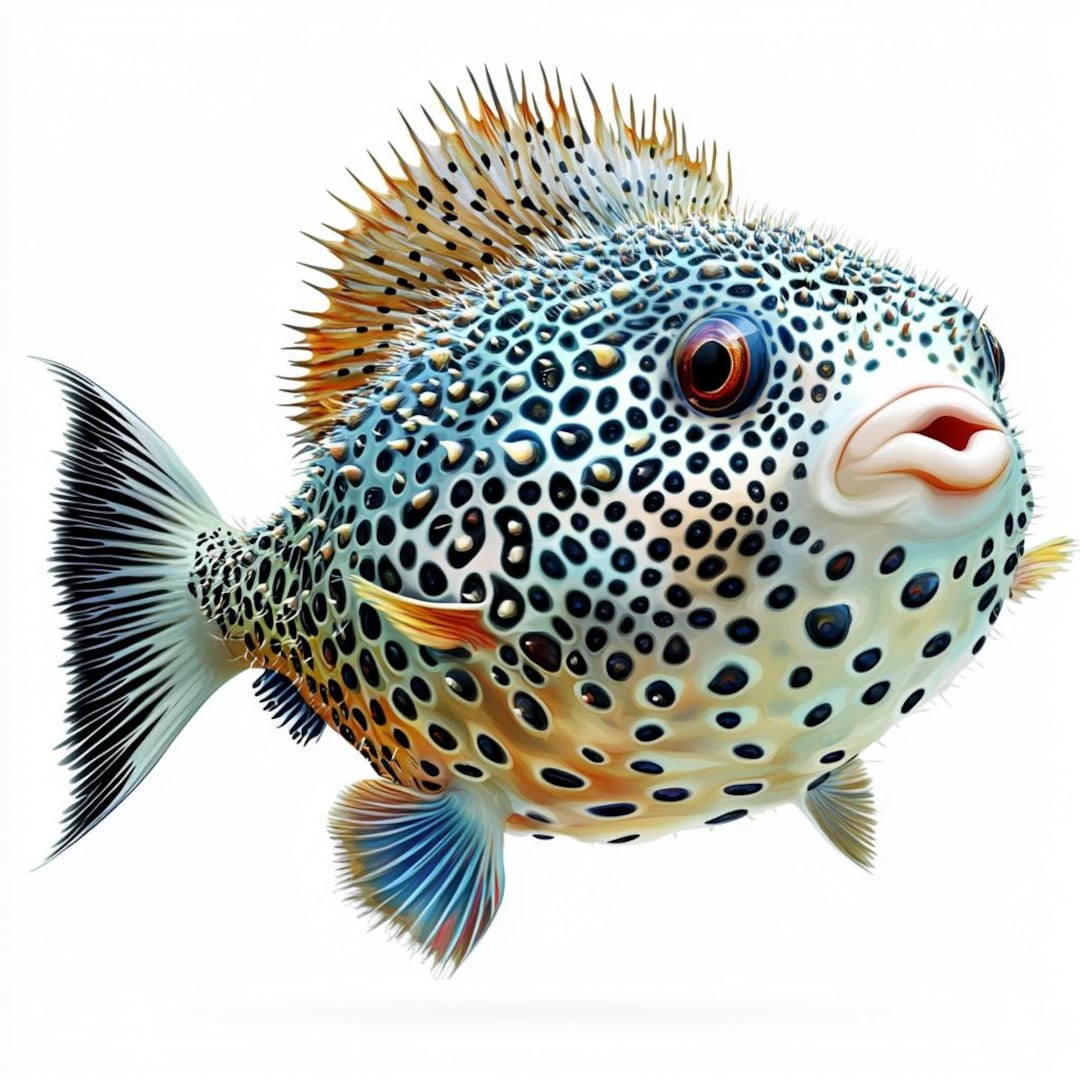 25 Pufferfish Digital Clipart | High-resolution | Fun & Unique Designs ...
